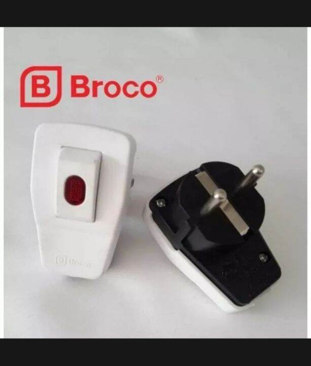 steker lampu/colokan on/off/colokan saklar BROCO | Lazada Indonesia