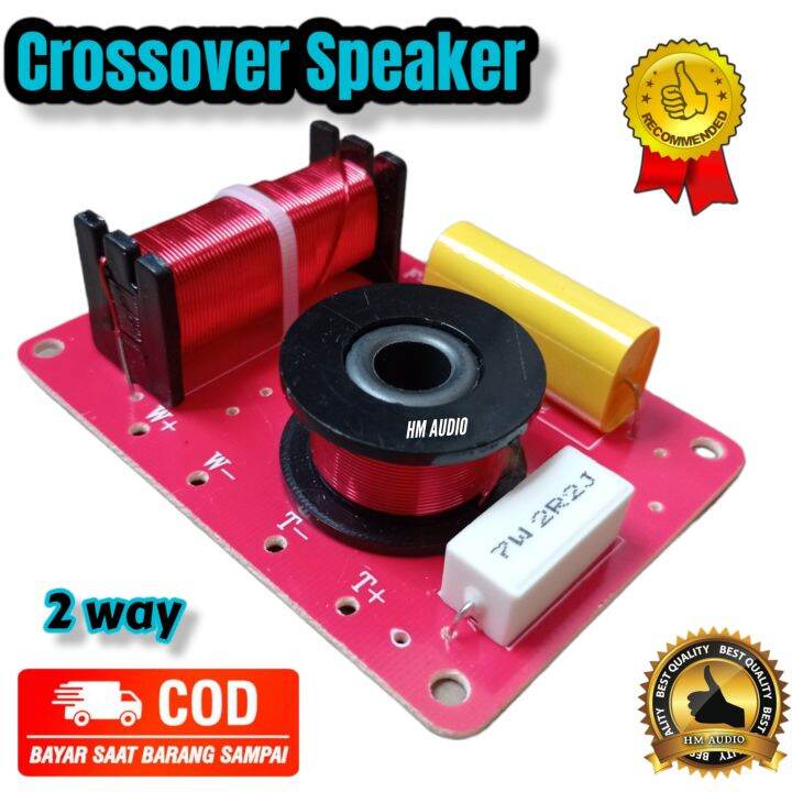 Crossover Pasif Crossover Pembagi Frekuensi Speaker 2 way | Lazada Indonesia