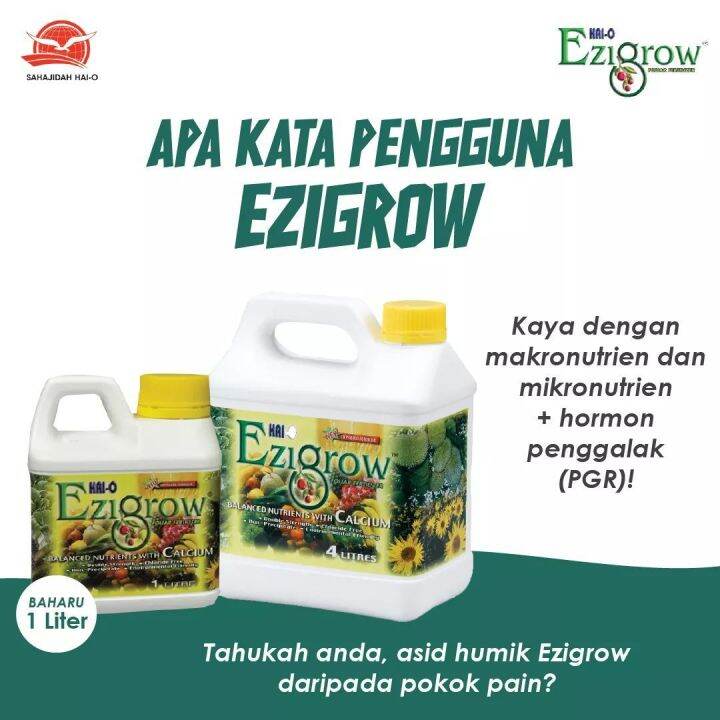 EZIGROW BAJA FOLIAR 1 LITER DAN 4 LITER | Lazada