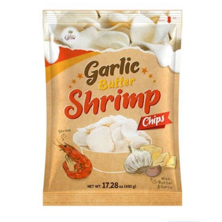 Balance Grow Garlic Butter Shrimp Chips -490g | Lazada PH