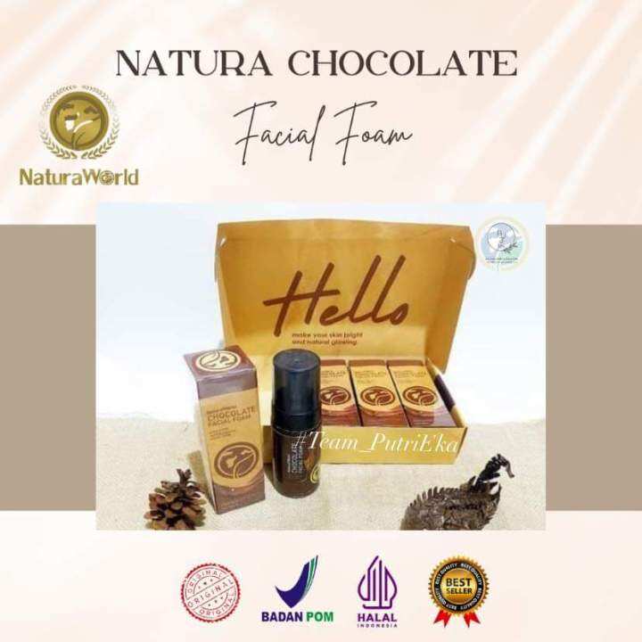 Natura chocolate facial foam sabun muka | Lazada Indonesia