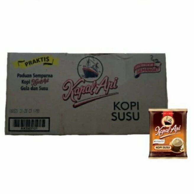 Kapal Api susu 30 Gram [10 Sachet x 12 Renceng] 1 Dus | Lazada Indonesia