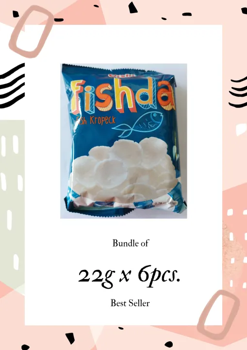 Oishi Fishda Fish Kropek, 22g x 6pcs. | Lazada PH