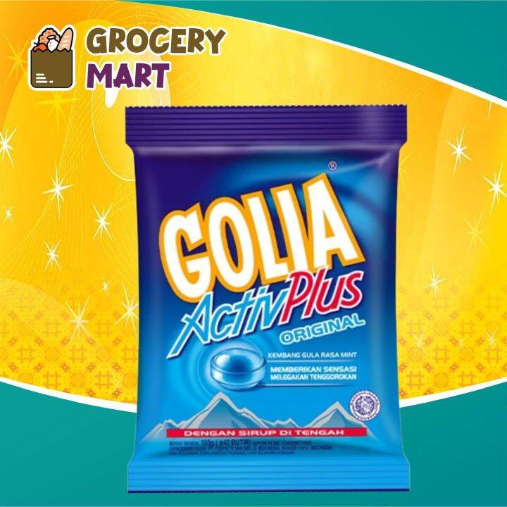 Permen GOLIA Original Rasa Mint 105gr (isi24pcs) -1 BUNGKUS | Lazada ...