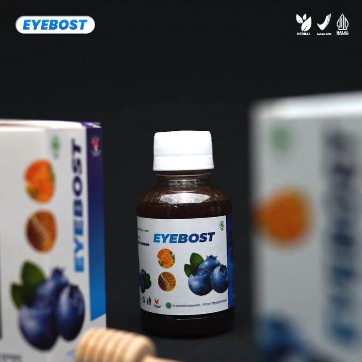 EYEBOST Madu Vitamin Mata 3X Lebih Ampuh Mengobati Mata Minus & Buram ...