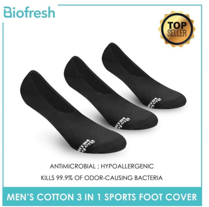 Biofresh RMFSG3 Men's thick Footsocks 3 pairs in a pack | Lazada PH