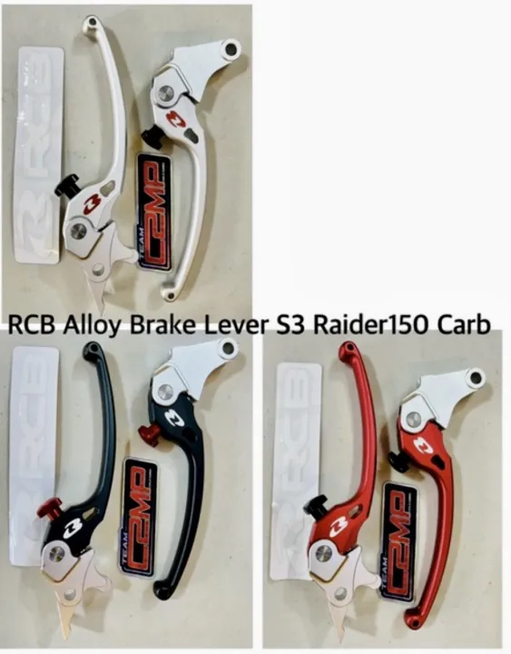 RCB Alloy Brake Lever S3 Raider 150 Carb Type Only!! | Lazada PH