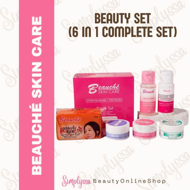 Beauché Skin Care Beauty Set (6 in 1 Complete Set) Old or New Packaging ...