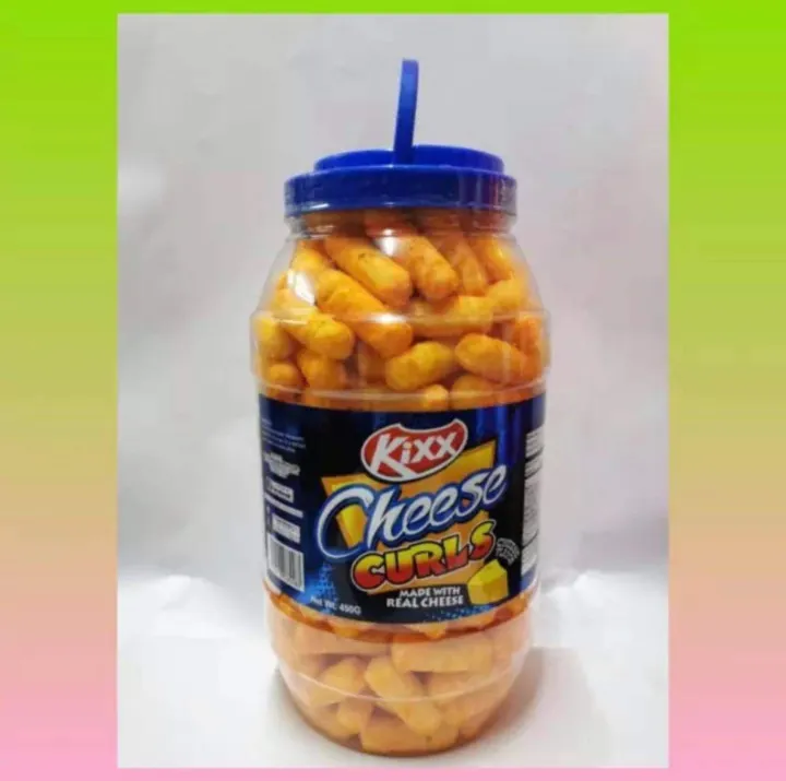 Kixx Cheese Curls Jar | Lazada PH