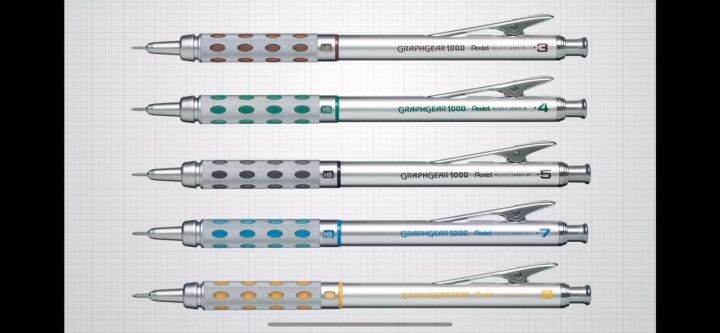 Pentel Mechanical Drafting Pencil Graphgear 1000 Graph Gear 1000 | Lazada