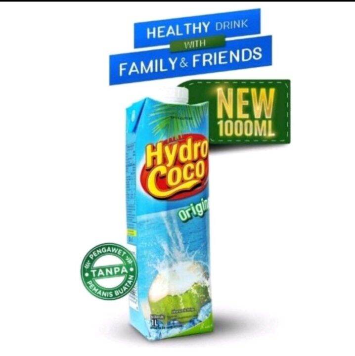 Hydro Coco 1 liter air kelapa asli 1000ml | Lazada Indonesia