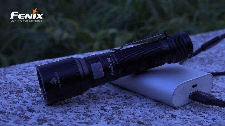 FENIX C6 V3.0 Luminus SST40 LED Tactical Flashlight 1500 Max Lumens ...