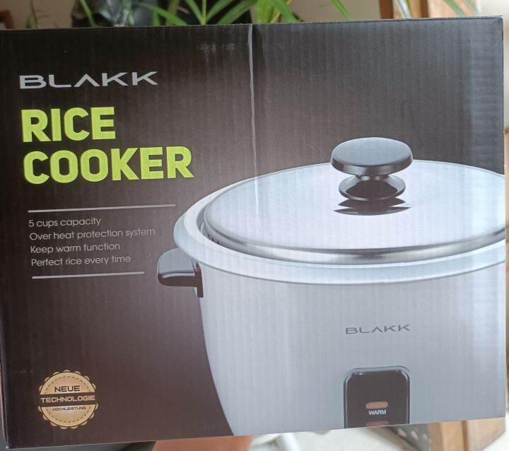 Blakk Rice Cooker 5 cups/1L | Lazada PH