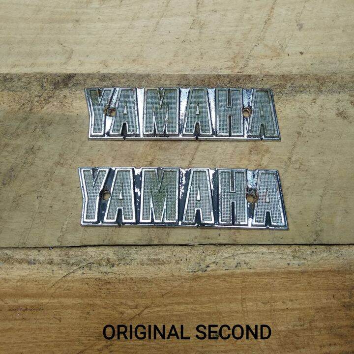 Emblem Logo Tangki Yamaha RX100 RX 100 Original Second | Lazada Indonesia