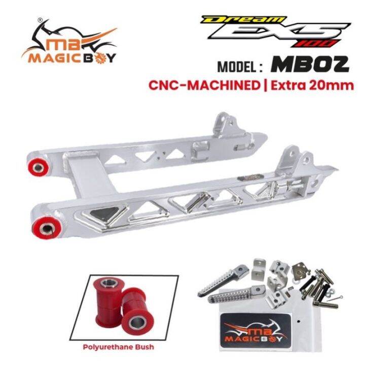 EX5 /EX5 DREAM SWING ARM CNC MB02 MAGIC BOY (SILVER) EXTRA 20MM | Lazada