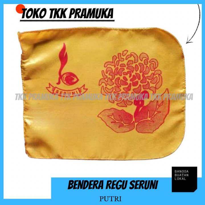 Bendera regu pramuka / Bendera regu putri seruni | Lazada Indonesia