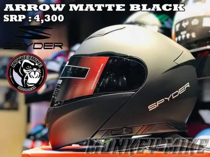 SPYDER DUAL VISOR MODULAR HELMET WITH FREE SMOKE LENS | Lazada PH