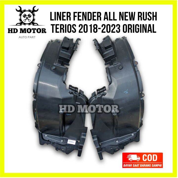 liner pender spakbor depan mobil all new rush terios original 2018 2019 ...