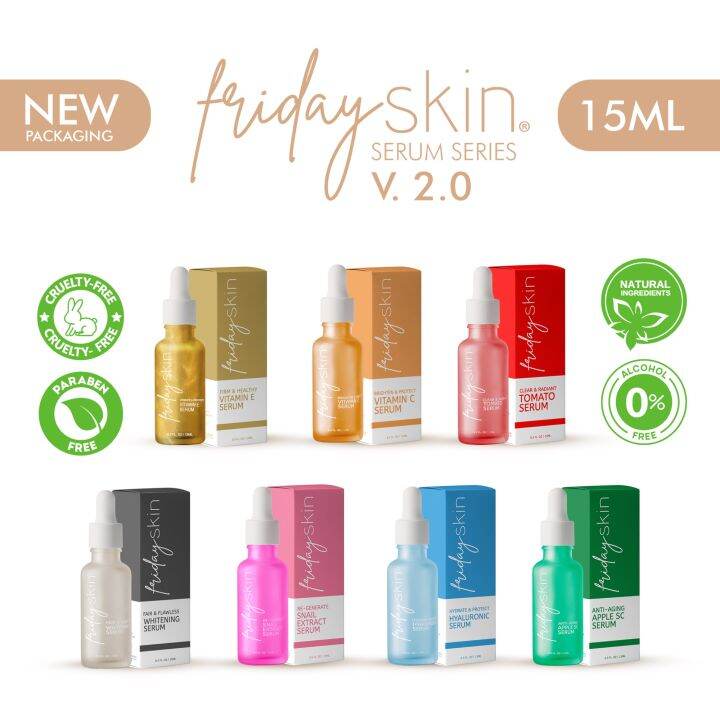 FRIDAY SKIN FLAWLESS SERUM SERIES | Lazada PH