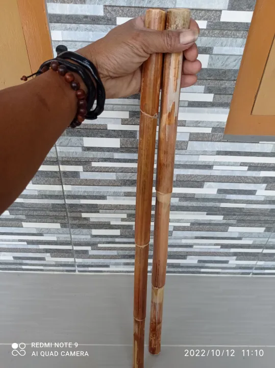 Tongkat rotan pentungan panjang, 65,cm | Lazada Indonesia