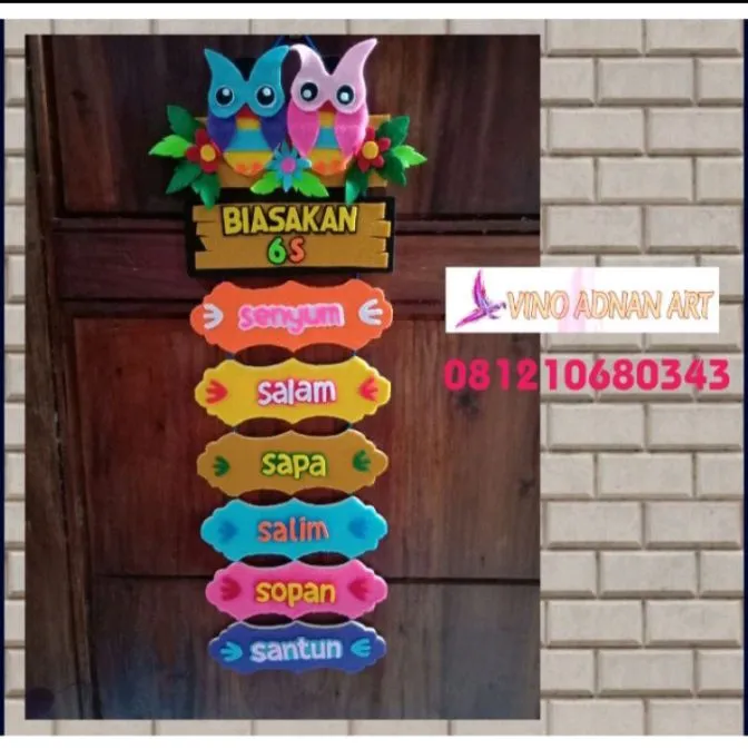 6S prakarya belajar anak paud, SD dan utk umum | Lazada Indonesia