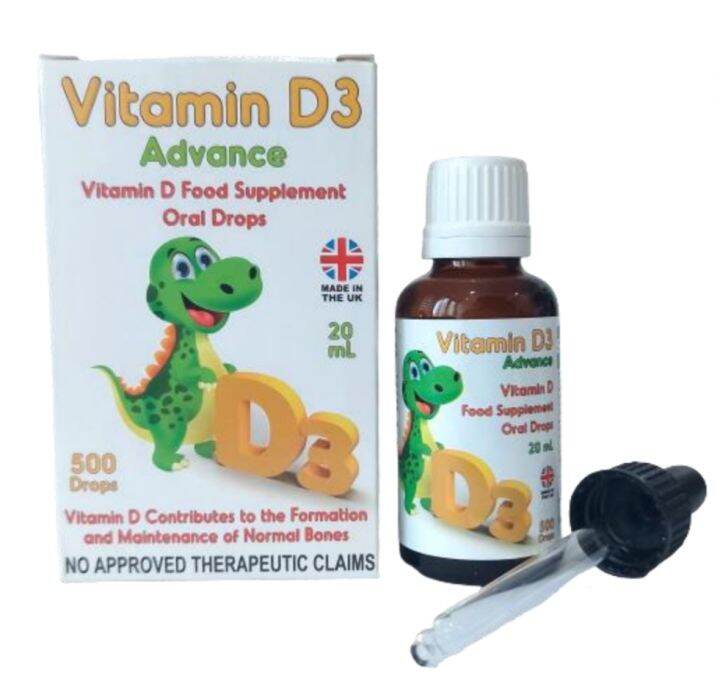 Vitamin D3 Advance Oral Drops 20mL | Lazada PH
