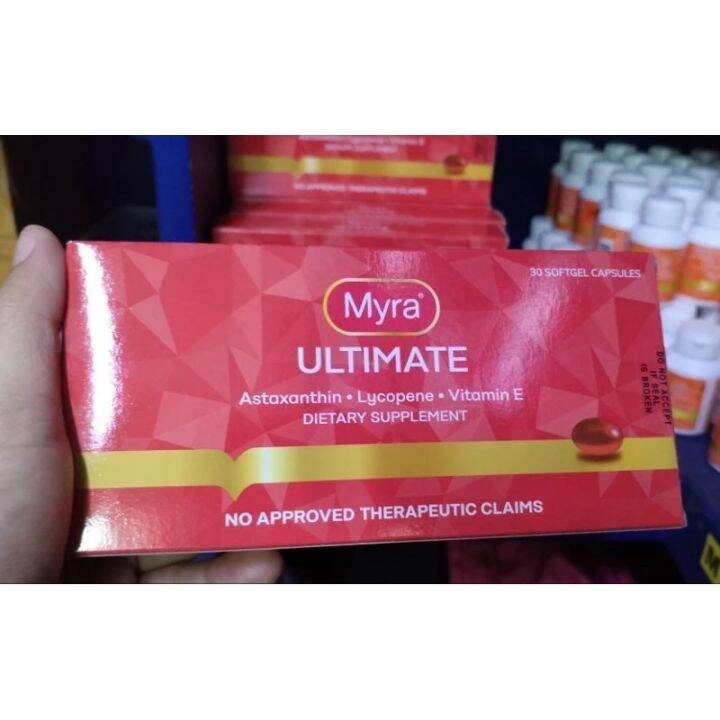 MYRA Ultimate 30 Softgel Capsules/Box | Lazada PH