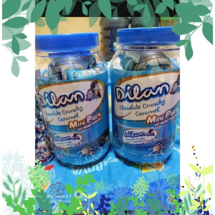 Dilan chocolate crunchy caramel mini isi 25pack | Lazada Indonesia