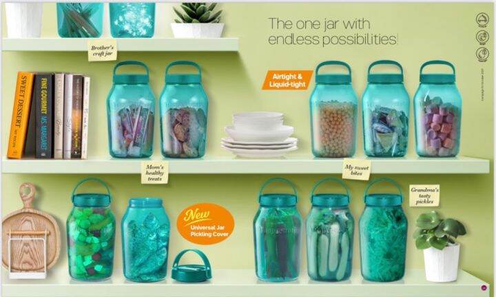 Tupperware Universal Jar 3.0L | Lazada