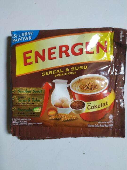 Energen sachet 34g 1 sachet lihat deskripsi | Lazada Indonesia