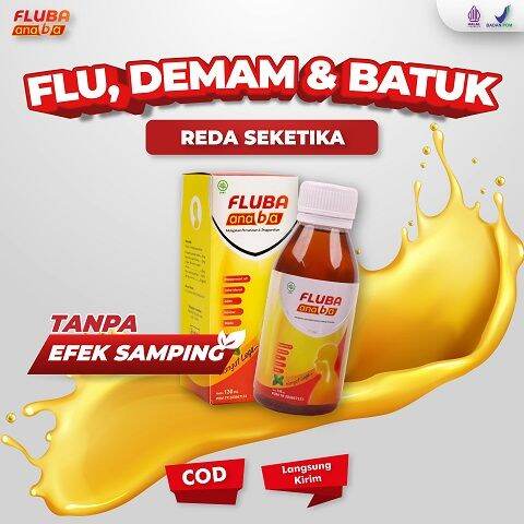 FLUBA ANABA - Madu Flu & Batuk 100% Alami Redakan Batuk Berdahak Batuk ...