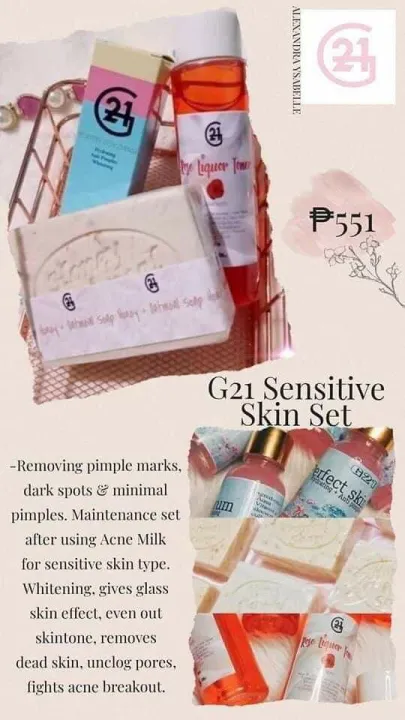 G21 SENSITIVE SKIN SET | Lazada PH
