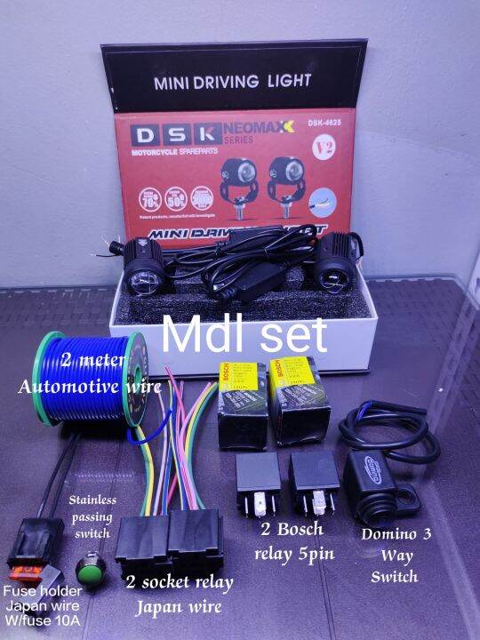 dsk mini driving light set version v2 4wire | Lazada PH