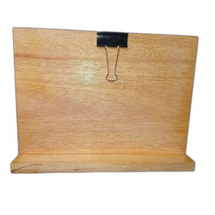 Stand menu kayu ukuran A4 | Lazada Indonesia
