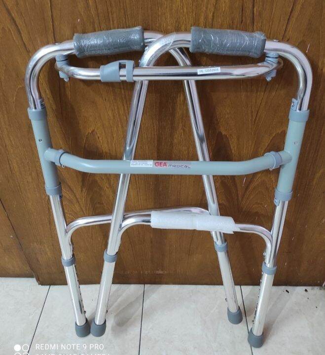 GEA Walker 4 kaki # Alat bantu berjalan Lansia # Tongkat 4 kaki ...