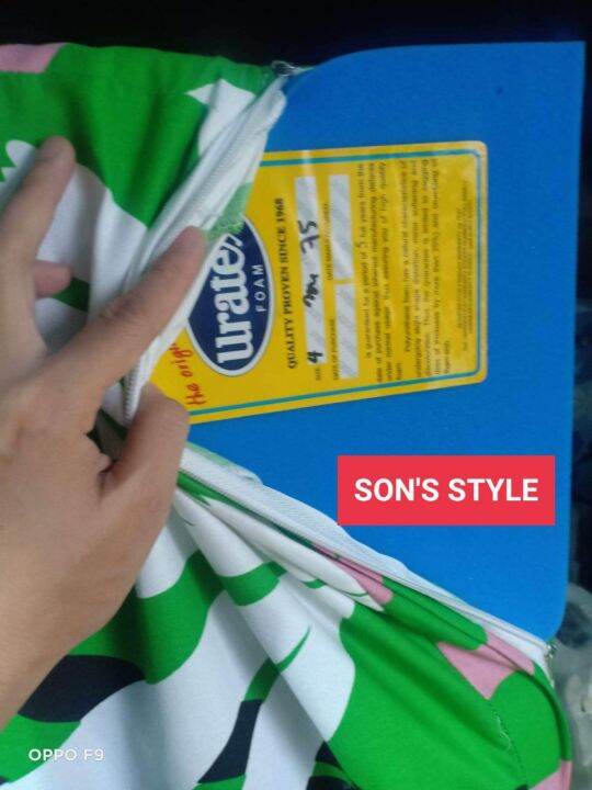 URATEX CUSTOMIZE with Cover THINKNESS of 3inch | Lazada PH