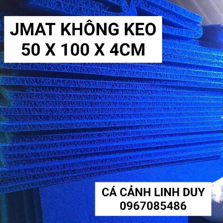 JMAT KHÔNG KEO ( NGANG 50 X DÀI 1M X CAO 4CM ) BÙI NHÙI LỌC NƯỚC GIÁ RẺ , JMAT LỌC NƯỚC , JMAT ...