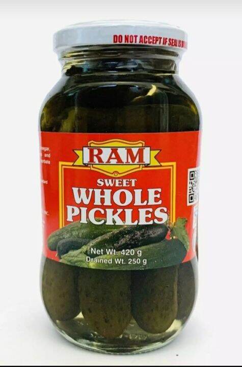 Ram Sweet Whole Pickles 420g. | Lazada PH