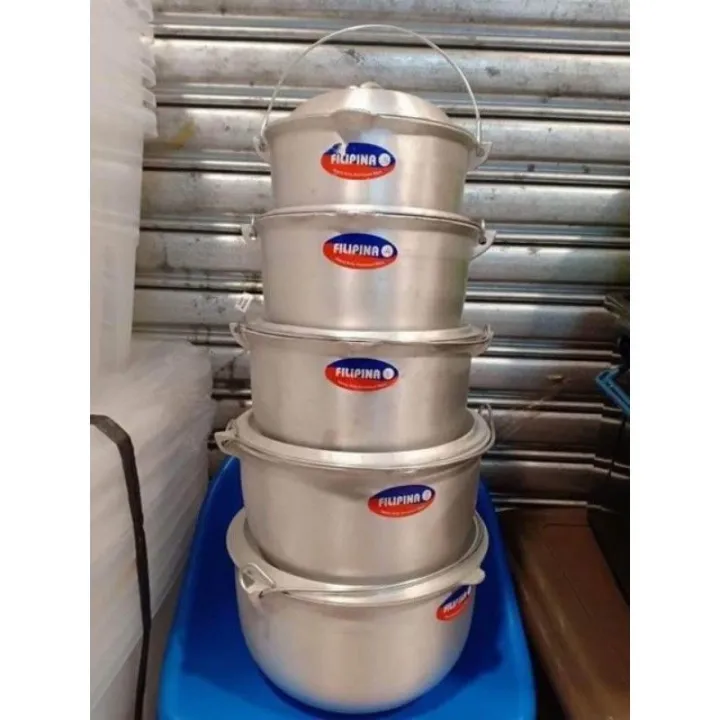 Original Cookware kaldero Double Handle Cast Iron and Thick Dishwasher ...