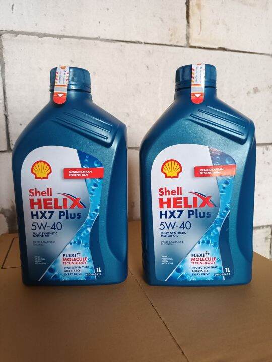 OLI MESIN SHELL HELIX HX7plus ISI 1LT 5W-40 | Lazada Indonesia