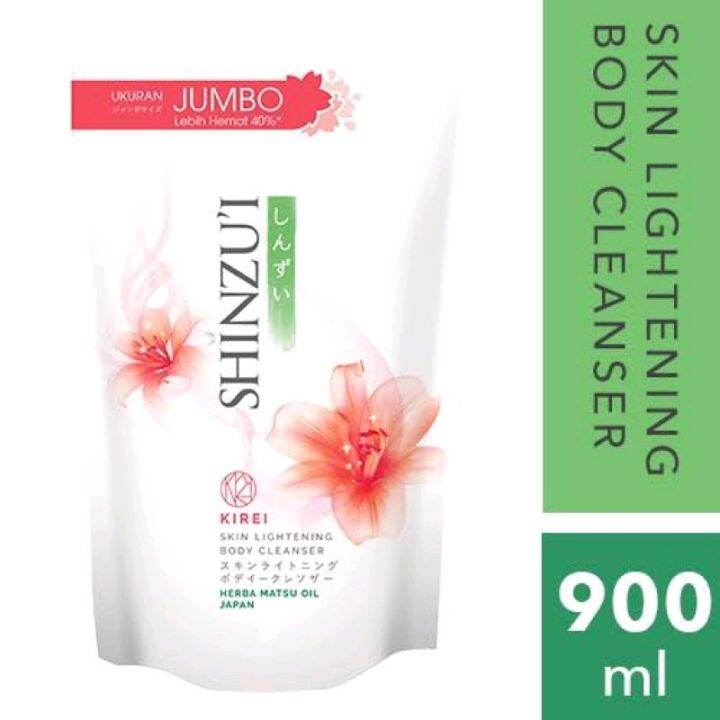 Shinzu'i Skin Lightening Body Cleanser Sabun Cair Shinzui Refill Pouch ...