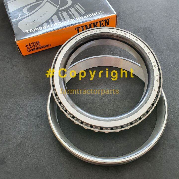 ลูกปืนล้อหน้า รถไถฟอร์ด JL819349/JL819310 TIMKEN แท้ | Lazada.co.th