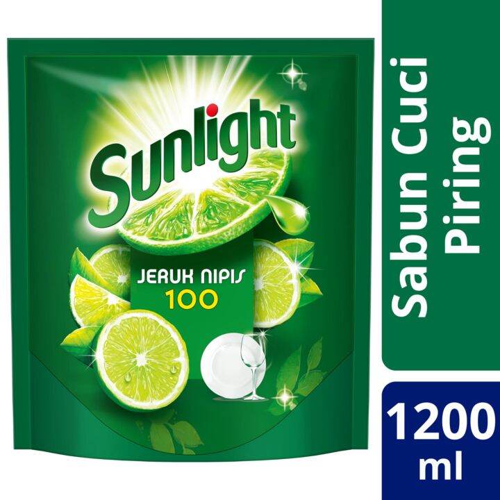 sunlight sabun cuci piring 1200ml | Lazada Indonesia