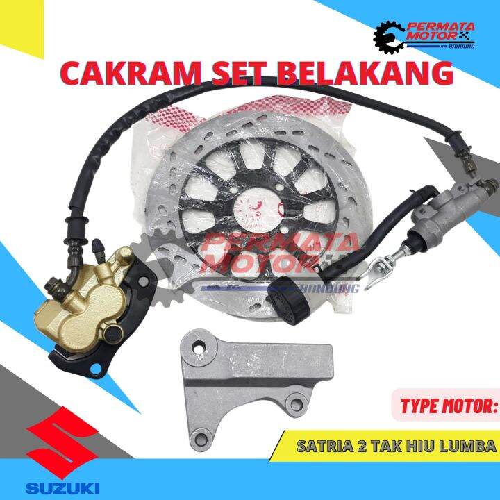 Cakram Set Belakang Satria 2t , Satria 2 tak , Satria Hiu , Satria ...