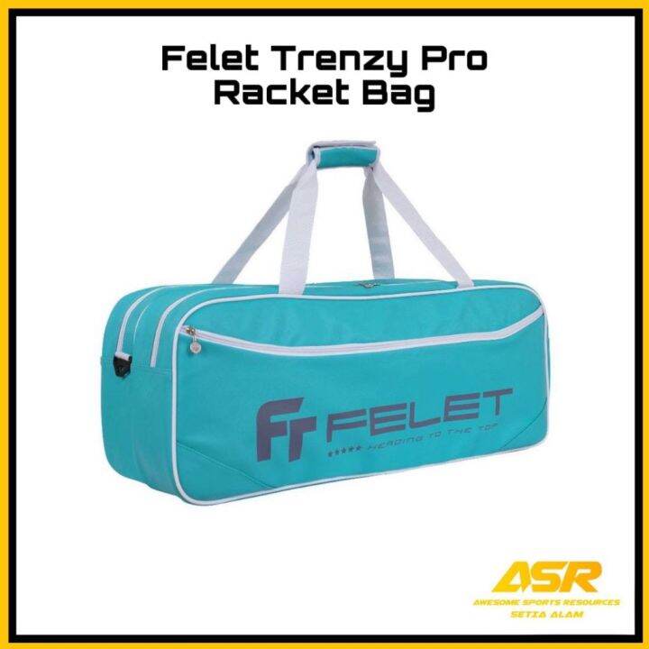 Felet Trenzy Pro Multi Compartment Badminton Racket Bag / Beg Raket ...