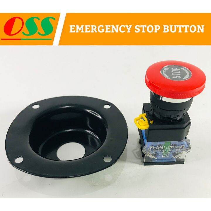 Emergency Stop Button / Tombol Darurat Genset | Lazada Indonesia