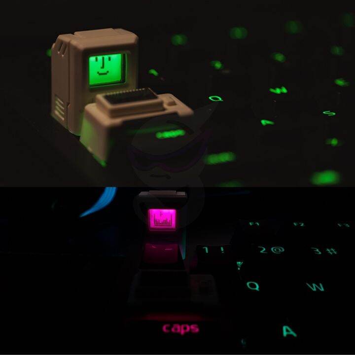 Mini Macintosh & FC Console Keycaps Classic Retro | Keyboard Keycaps ...