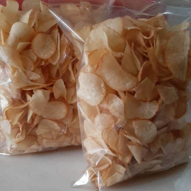 Kripik singkong kiloan Original dan Pedas isi 1kg / Makanan ringan ...