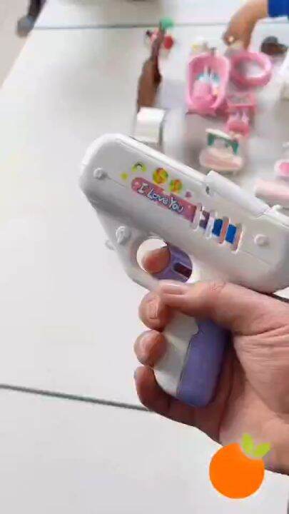 ปืนลูกอม ของเล่นเด็ก Lollipop gun | Lazada.co.th