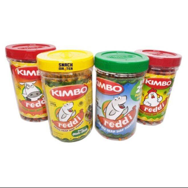KIMBO Reddi SOSIS siap makan 1toples isi 24pcs 21g | Lazada Indonesia